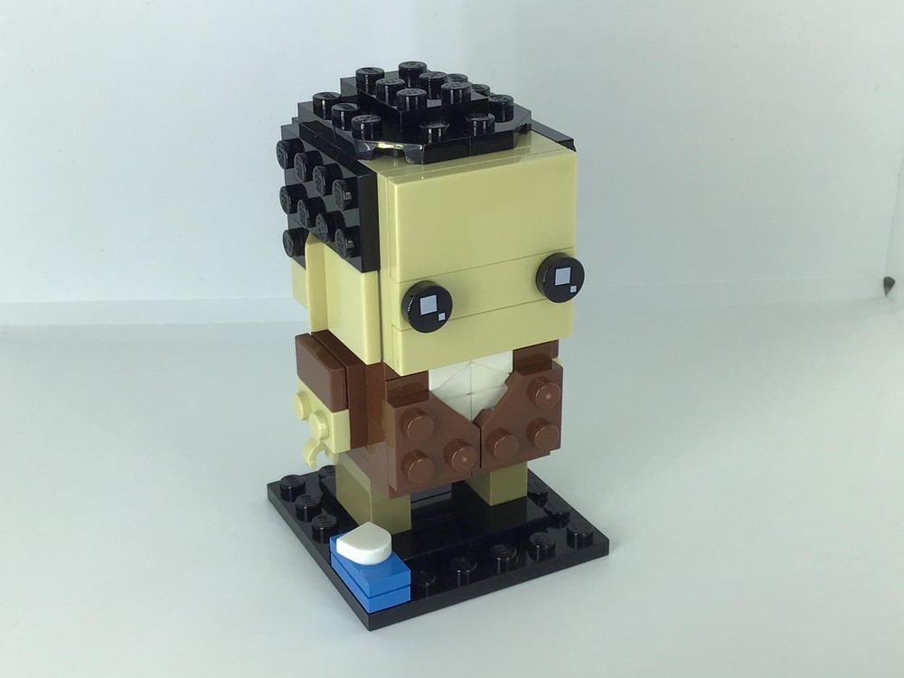LEGO MOC Mr. Monk BrickHeadz by NinjaChips20 | Rebrickable - Build with ...