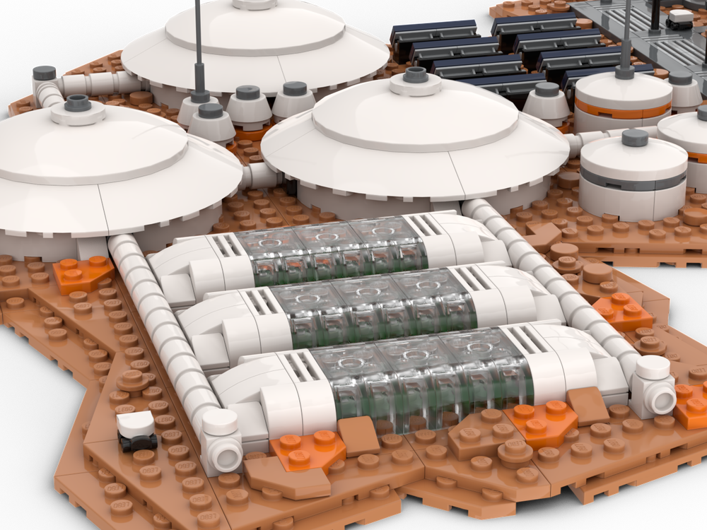 LEGO MOC Mars colonization by terminator1234 | Rebrickable - Build with ...