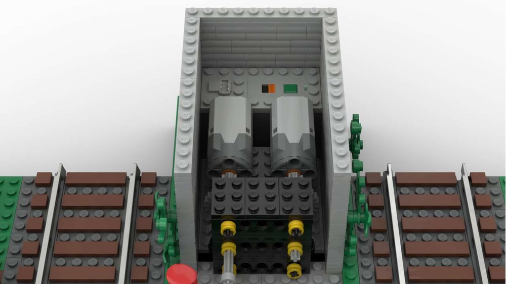 LEGO MOC Motorized train level crossing by Kexy1984 | Rebrickable ...