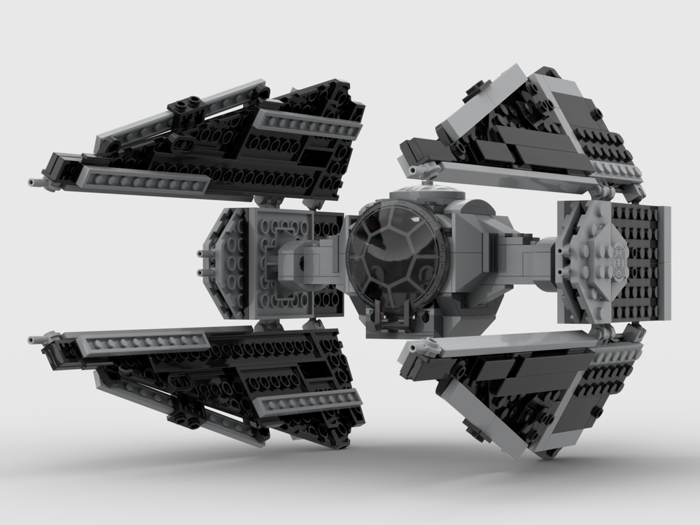 LEGO MOC Tie Interceptor by cbavota | Rebrickable - Build with LEGO