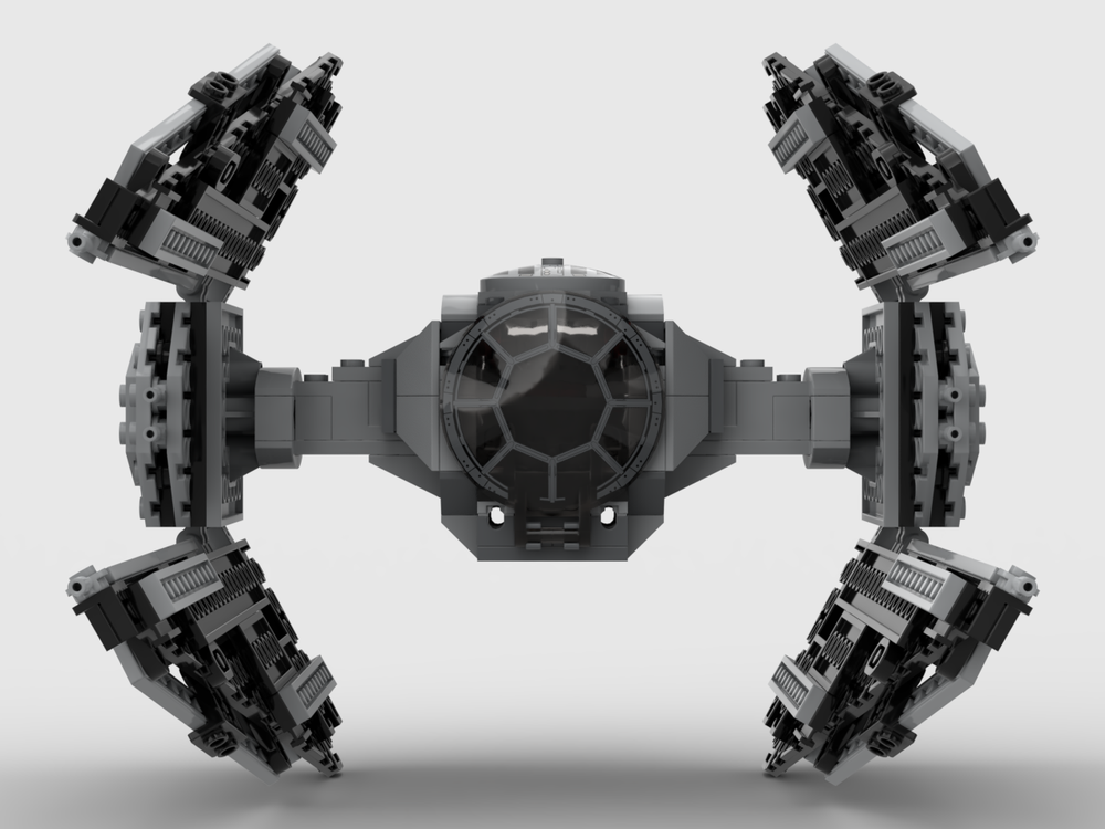 LEGO MOC Tie Interceptor by cbavota | Rebrickable - Build with LEGO