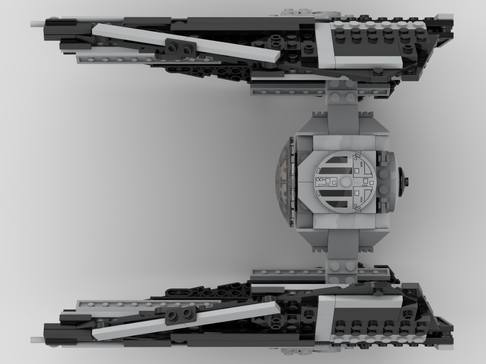 LEGO MOC Tie Interceptor by cbavota | Rebrickable - Build with LEGO