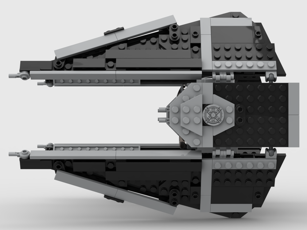 LEGO MOC Tie Interceptor by cbavota | Rebrickable - Build with LEGO