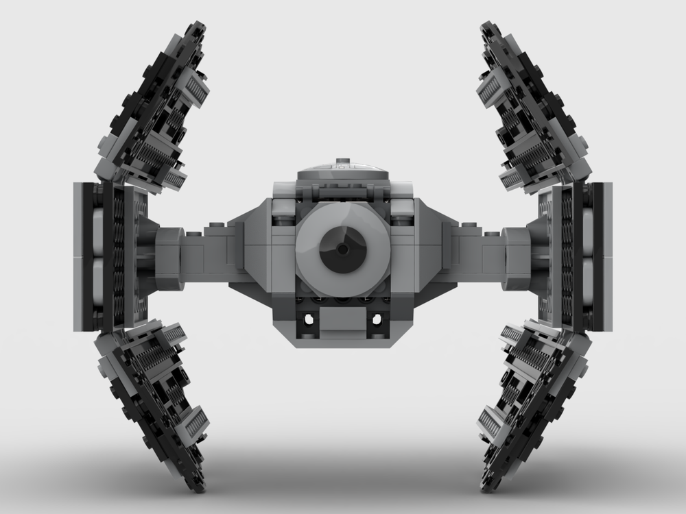 LEGO MOC Tie Interceptor by cbavota | Rebrickable - Build with LEGO