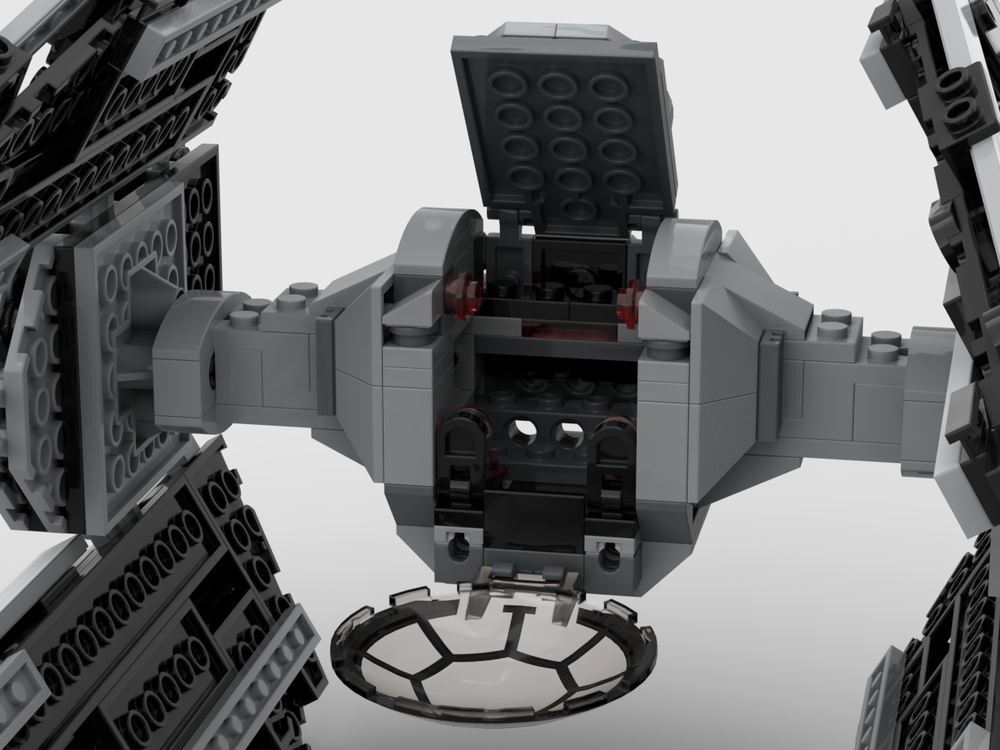 LEGO MOC Tie Interceptor by cbavota | Rebrickable - Build with LEGO