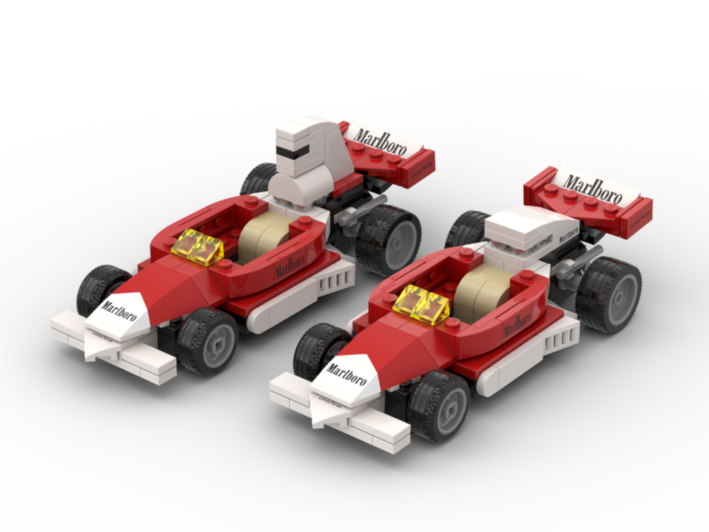 LEGO MOC 1975-76-77 McLaren M23 by 2g_bricks | Rebrickable - Build with ...