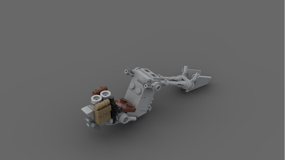 LEGO MOC Zephyr-J Speeder Bike V.2 by JohndieRocks | Rebrickable ...