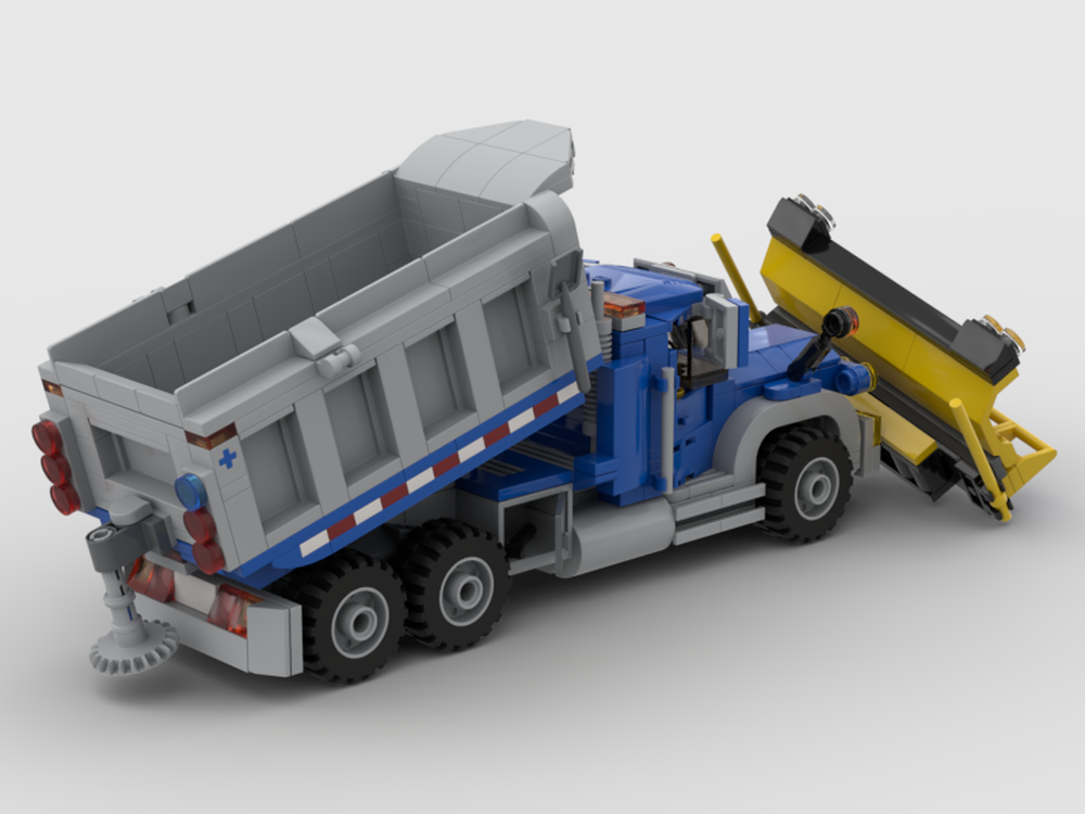 LEGO MOC Snow Plow by HaulingBricks | Rebrickable - Build with LEGO