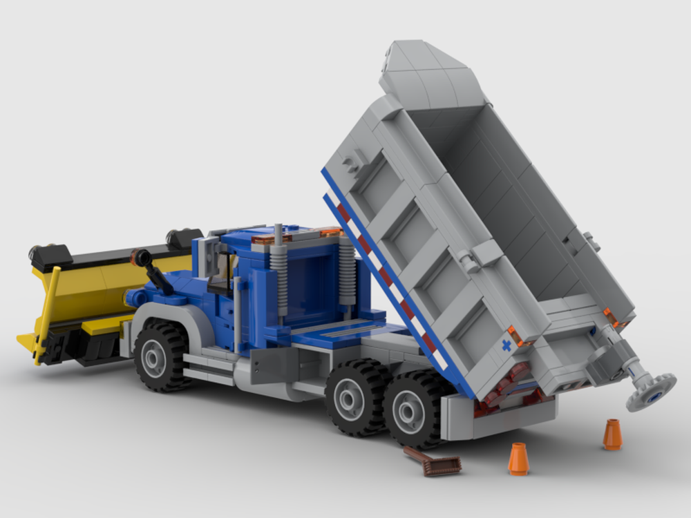 LEGO MOC Snow Plow by HaulingBricks | Rebrickable - Build with LEGO