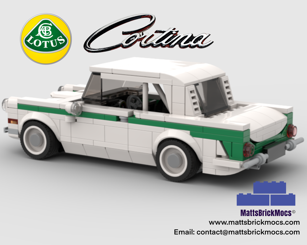 LEGO MOC 1965 Mk1 Lotus Cortina by Mattsbrickmocs | Rebrickable - Build ...