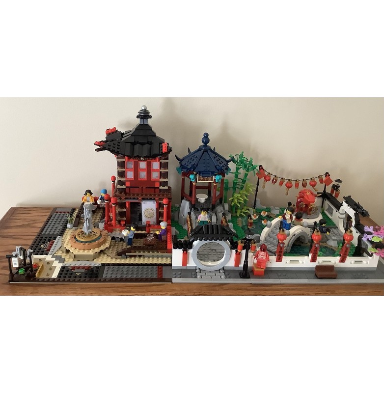Lego Moc 70751 Modular Temple Of Airjitzu By Cathyvt Rebrickable
