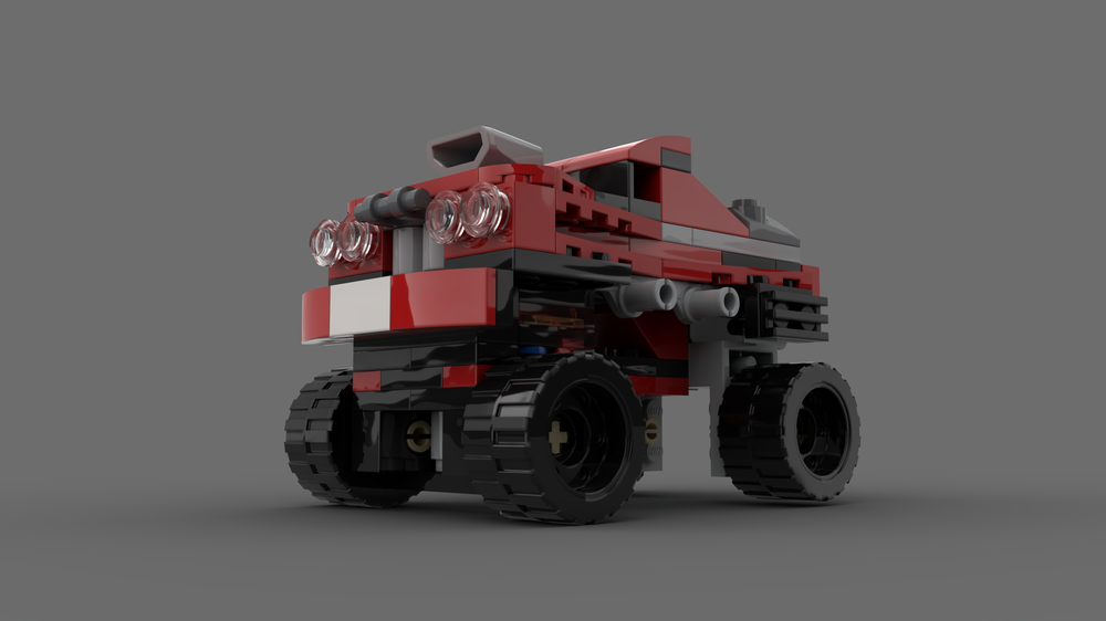 LEGO MOC Beast Truck - 31100 by MrBrickArtist | Rebrickable - Build ...