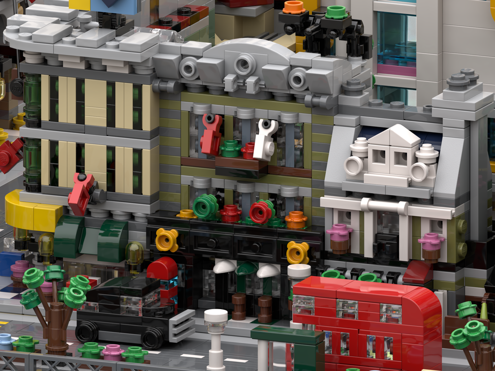 LEGO MOC Mini Lion Pub by simon84 | Rebrickable - Build with LEGO