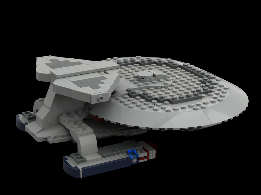 LEGO MOC Nebula Class Starship by TimeAgent1 | Rebrickable - Build with ...