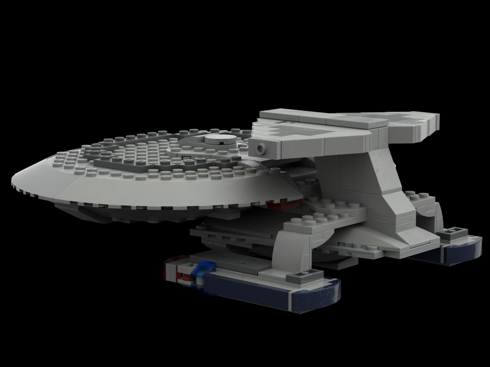 LEGO MOC Nebula Class Starship by TimeAgent1 | Rebrickable - Build with ...