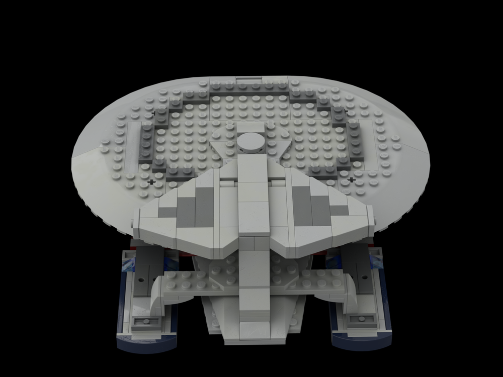 LEGO MOC Nebula Class Starship by TimeAgent1 | Rebrickable - Build with ...