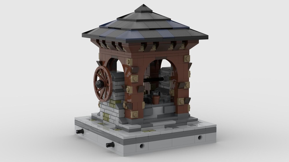 LEGO MOC Mini-Medieval-Modulars 19 - "Well House" by mocscout ...