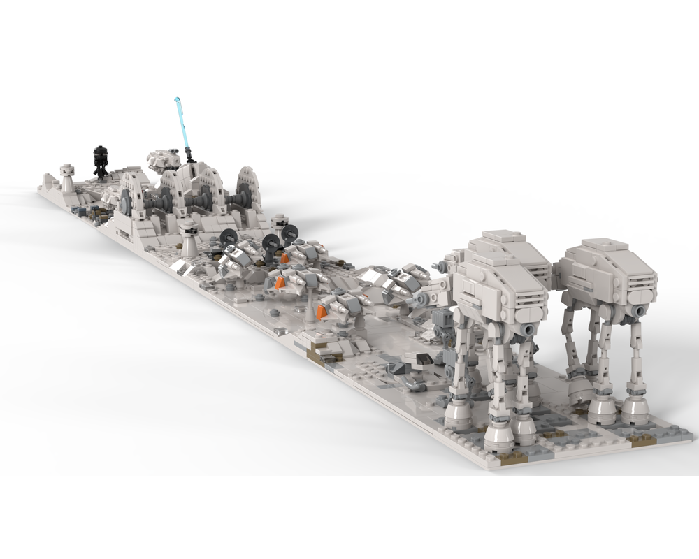 LEGO MOC Battle Of HOTH : BATTLE by jellco | Rebrickable - Build with LEGO