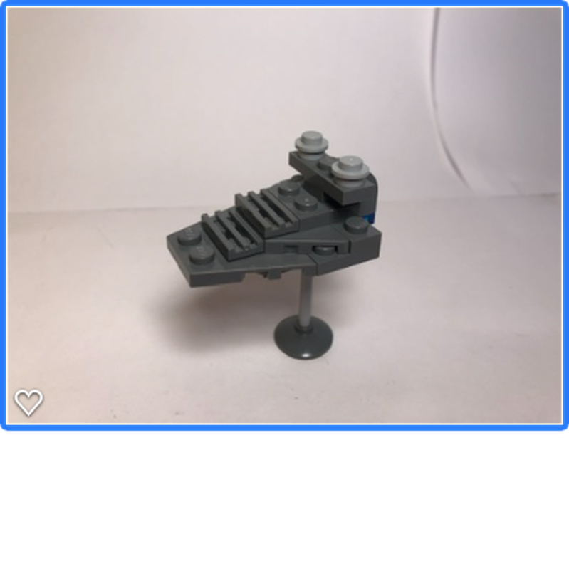 LEGO MOC Micro Star Destroyer by KonstiBricks | Rebrickable - Build ...