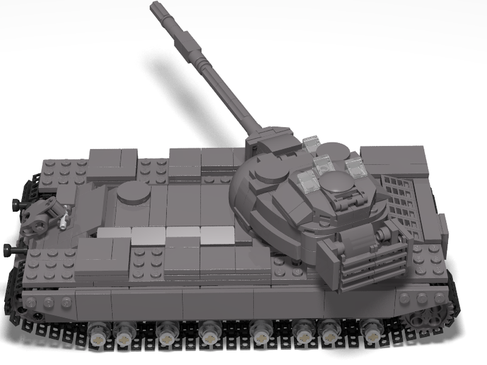 LEGO MOC FV215b Heavy Gun Tank by gunsofbrickston | Rebrickable - Build ...