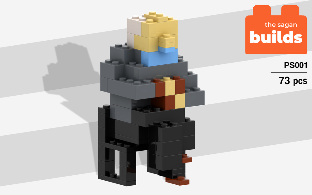 LEGO MOC Bernie Sanders by thesagan | Rebrickable - Build with LEGO