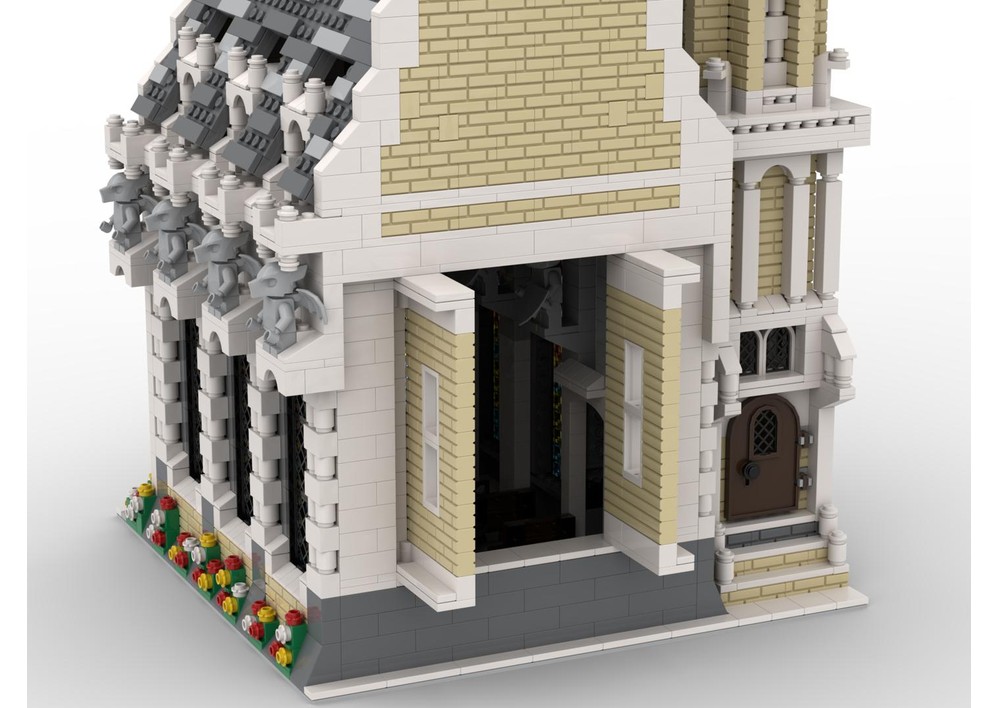 LEGO MOC CITY CHURCH by Baylon0613 | Rebrickable - Build with LEGO
