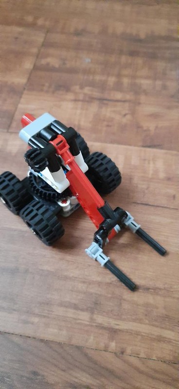 LEGO MOC mini technic telehandler by Moditor | Rebrickable - Build with ...