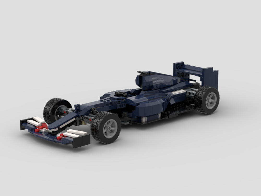 LEGO MOC Modern Formula 1 Car by Rango | Rebrickable - Build with LEGO