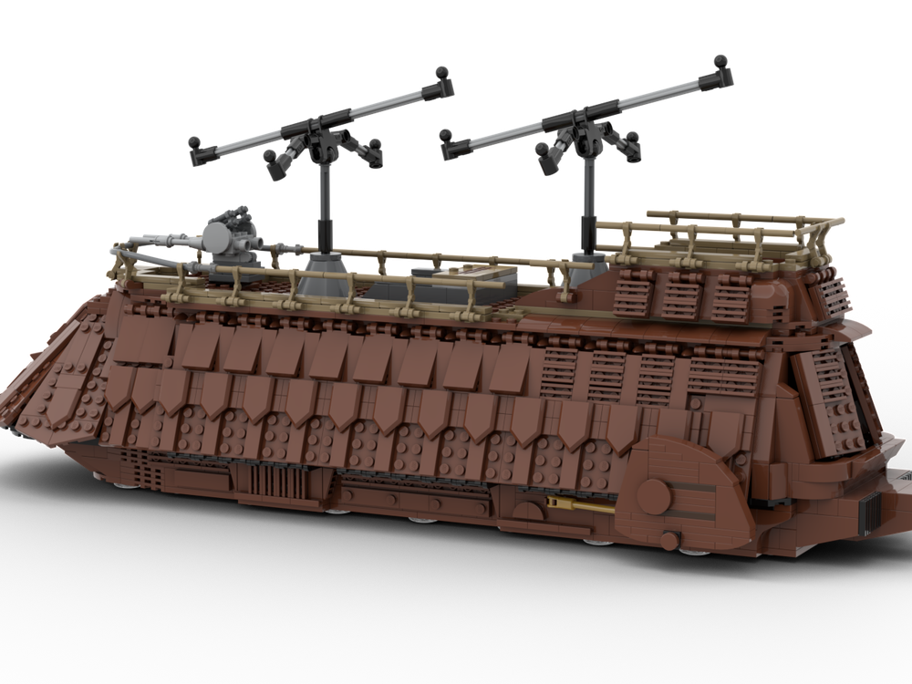 LEGO MOC Jabba's Sail Barge by Huebre | Rebrickable - Build with LEGO