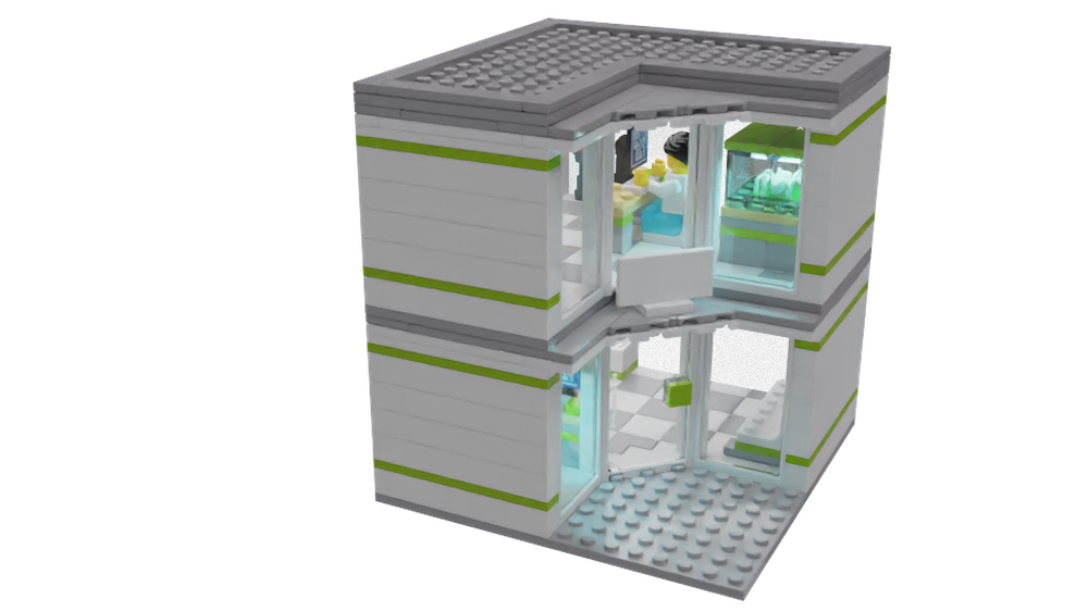 LEGO MOC Vet clinic by Andrej5252 | Rebrickable - Build with LEGO