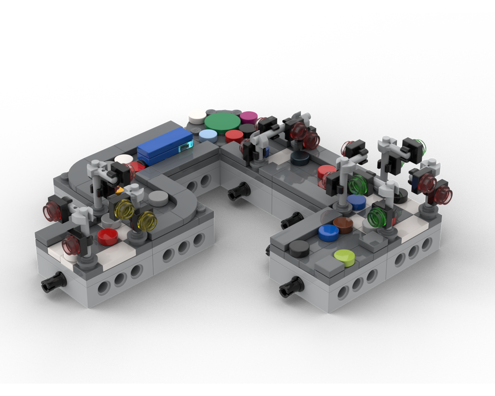 LEGO MOC City Streets | Nano Modular World by 2in1 | Rebrickable ...