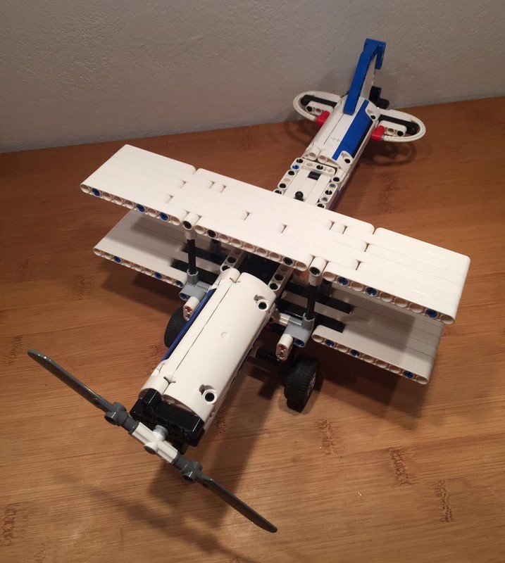 Lego Moc Biplane By Philtech Rebrickable Build With Lego