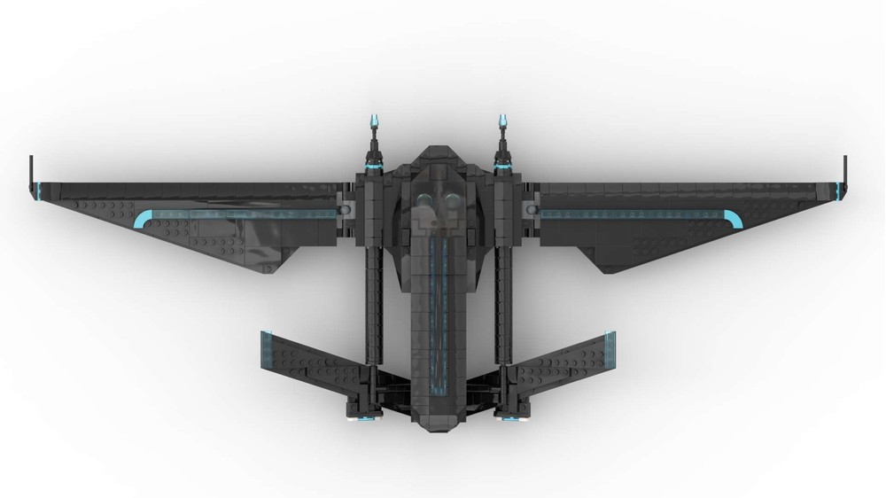 LEGO MOC Tron: Legacy 3-man Light Jet by SFH_Bricks | Rebrickable ...