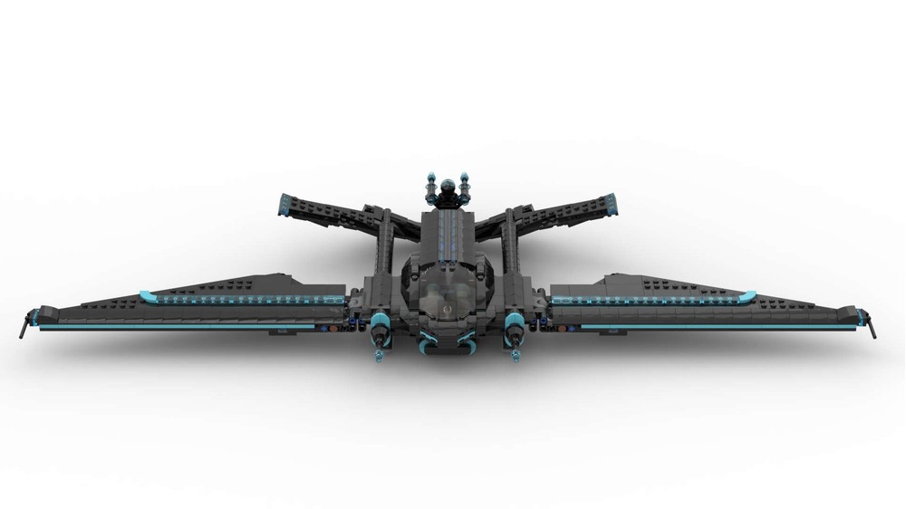 LEGO MOC Tron: Legacy 3-man Light Jet by SFH_Bricks | Rebrickable ...