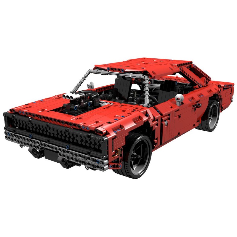 LEGO MOC-65657 1968 Dodge Charger MOD by jb70 | Rebrickable - Build ...