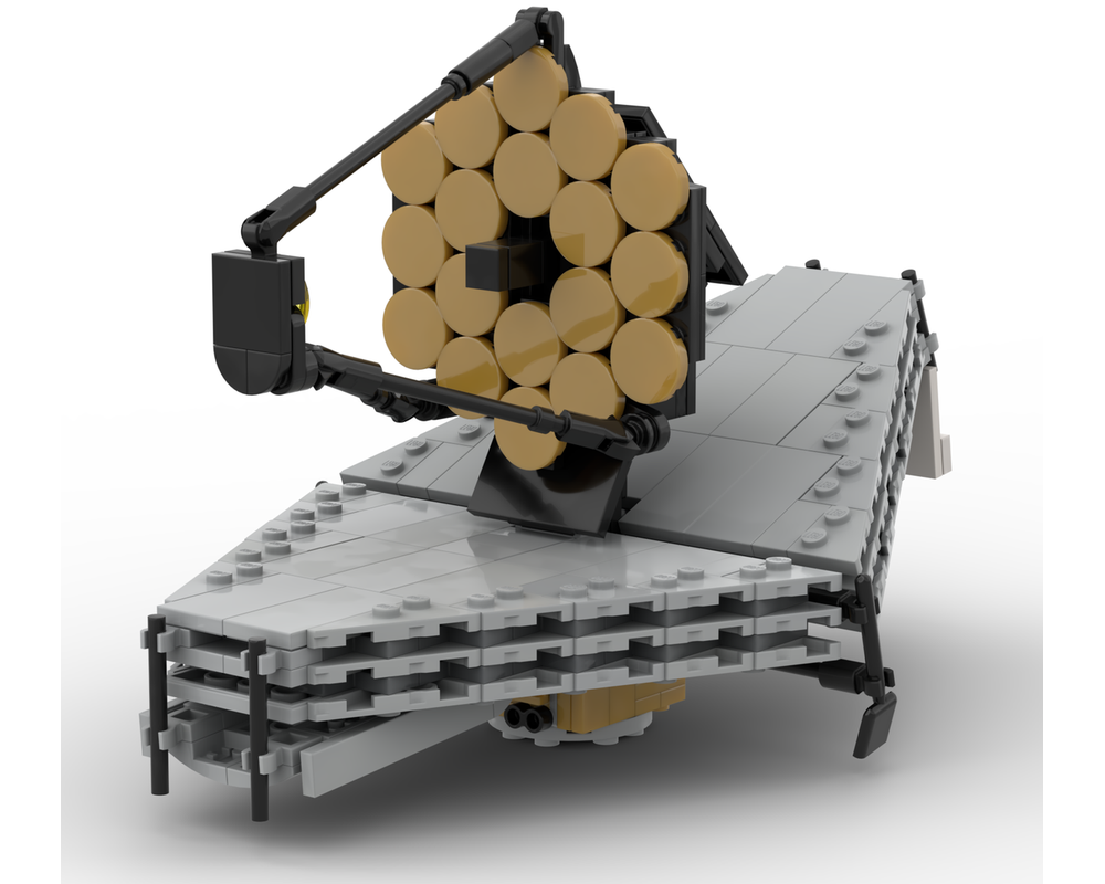 LEGO MOC JWST James Webb Space Telescope 1:110 Scale by WillM ...