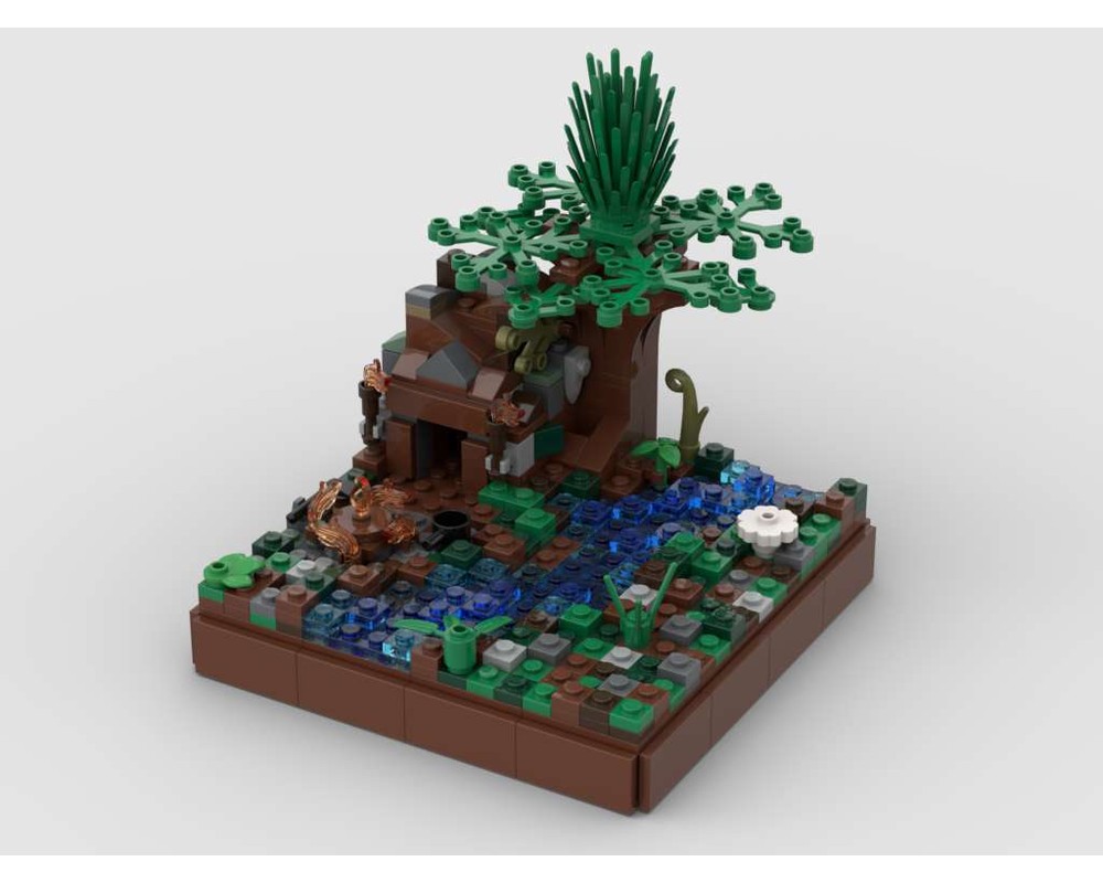 LEGO MOC River Scene by sstritzke | Rebrickable - Build with LEGO