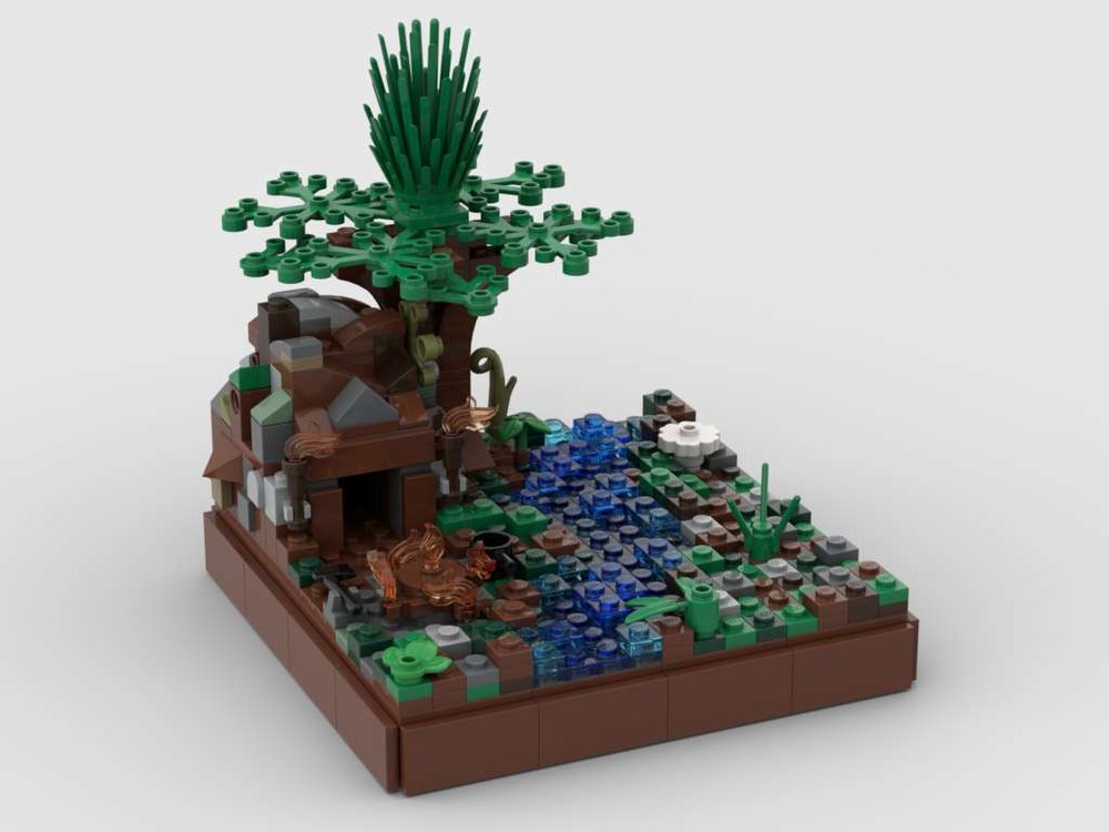 LEGO MOC River Scene by sstritzke | Rebrickable - Build with LEGO