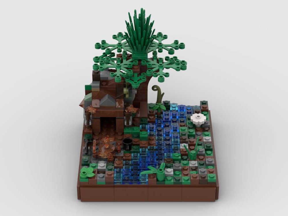 LEGO MOC River Scene by sstritzke | Rebrickable - Build with LEGO