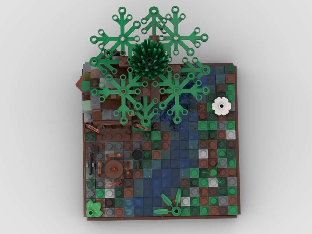 LEGO MOC River Scene by sstritzke | Rebrickable - Build with LEGO