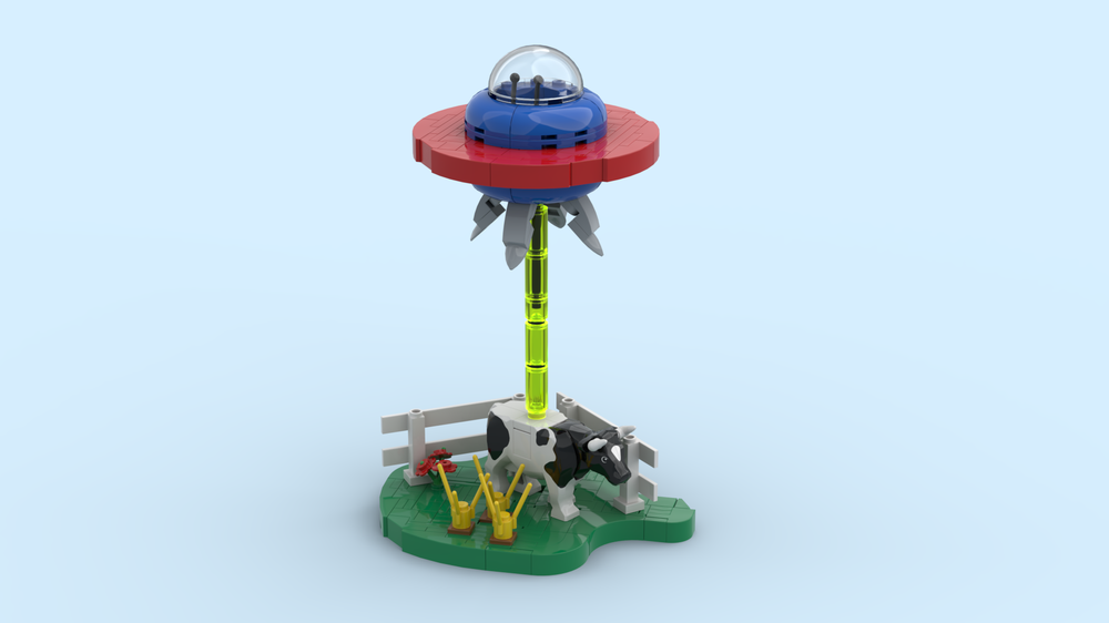 LEGO MOC Alien abduction by Jaritimo | Rebrickable - Build with LEGO