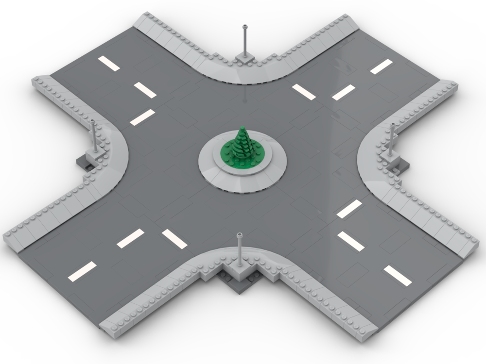 LEGO MOC 60304 Roundabout by Dujk | Rebrickable - Build with LEGO