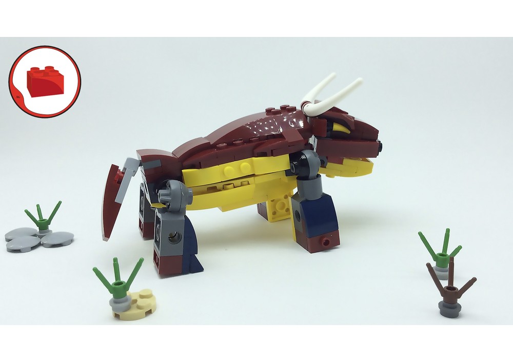 LEGO MOC Bull Animal - Lego Creator 31102 set by Bricks Ideas ...