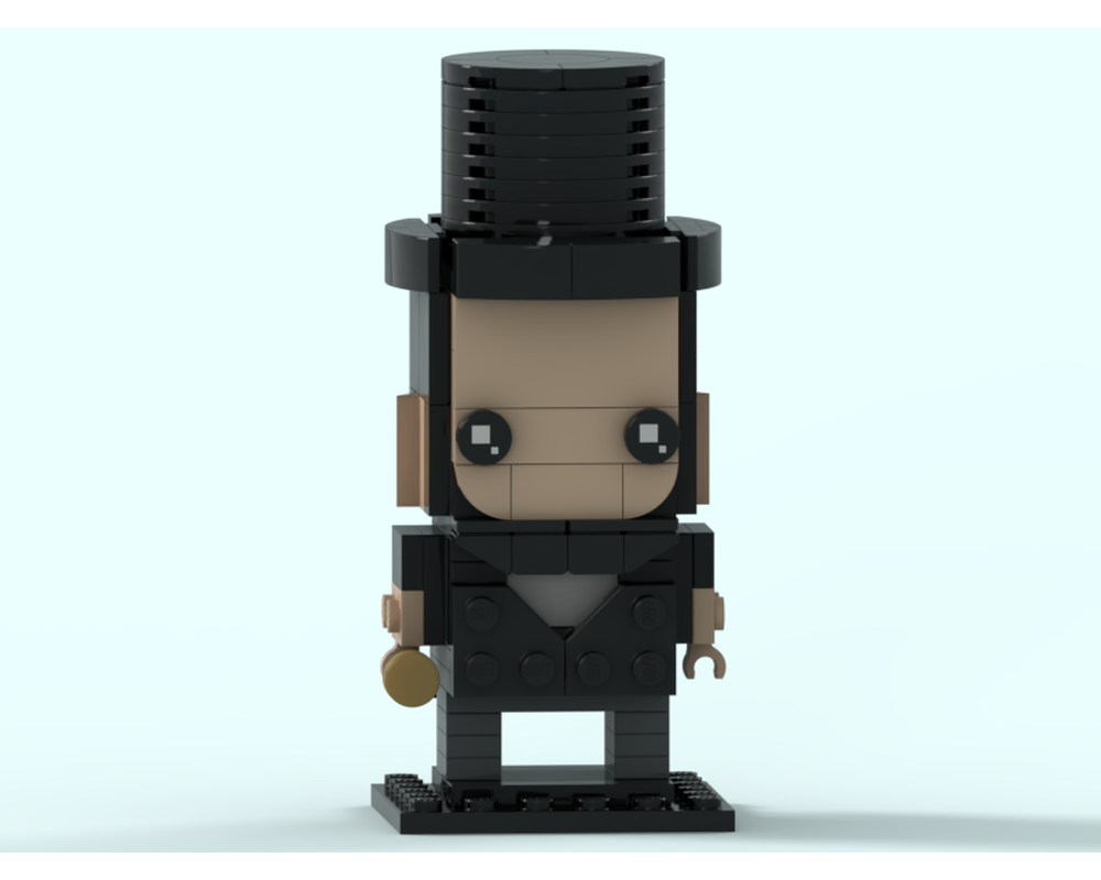 LEGO MOC Abraham Lincoln - Historical Figures BrickHeadz by ...