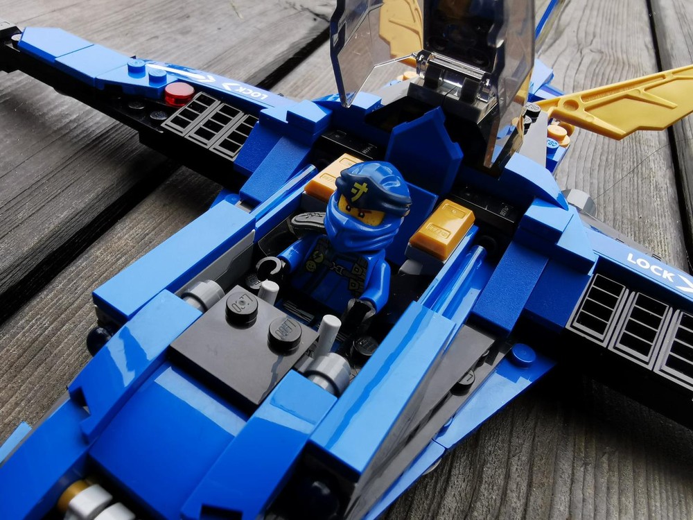 LEGO MOC 70668 Jay's Flash Jet21 by LegoFever3 | Rebrickable - Build ...