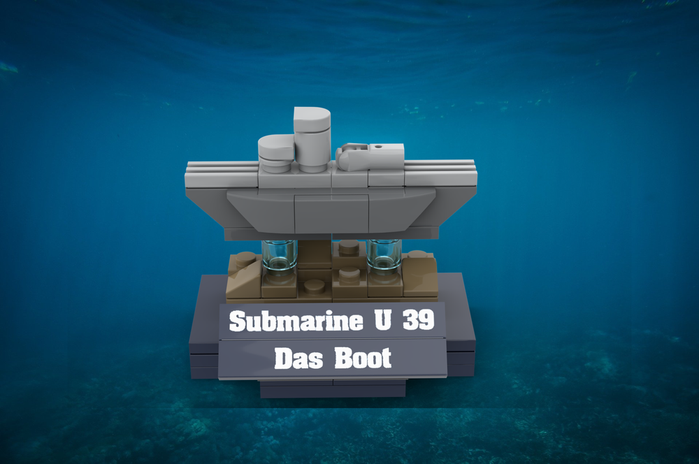 LEGO MOC Diorama Submarine U-39 "Das Boot" by Pabst Creations ...