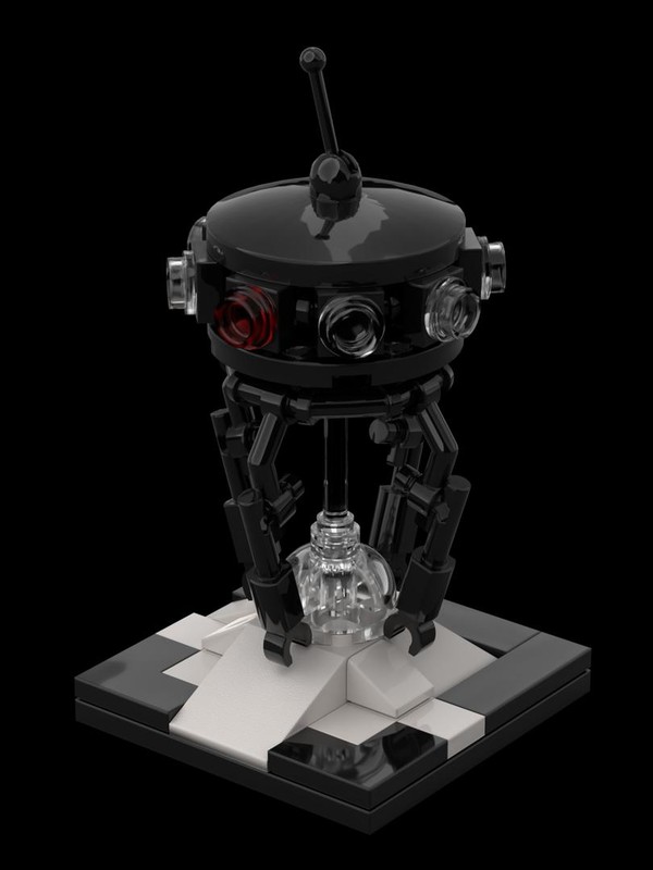 LEGO MOC Probe Droid Minifigure Scale by Lupowhite | Rebrickable ...