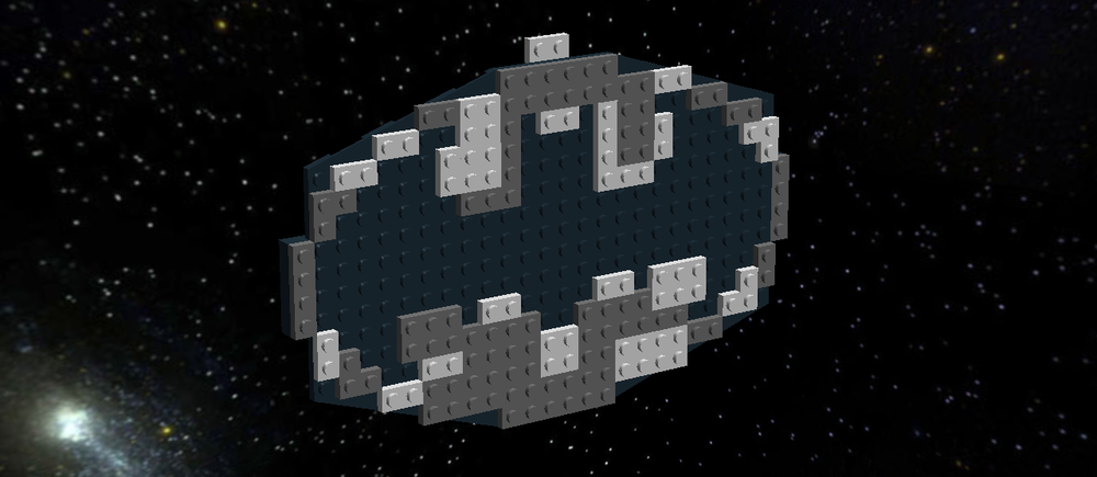 LEGO MOC Hanging Batman Symbol by B0QU1R3N08 | Rebrickable - Build with ...