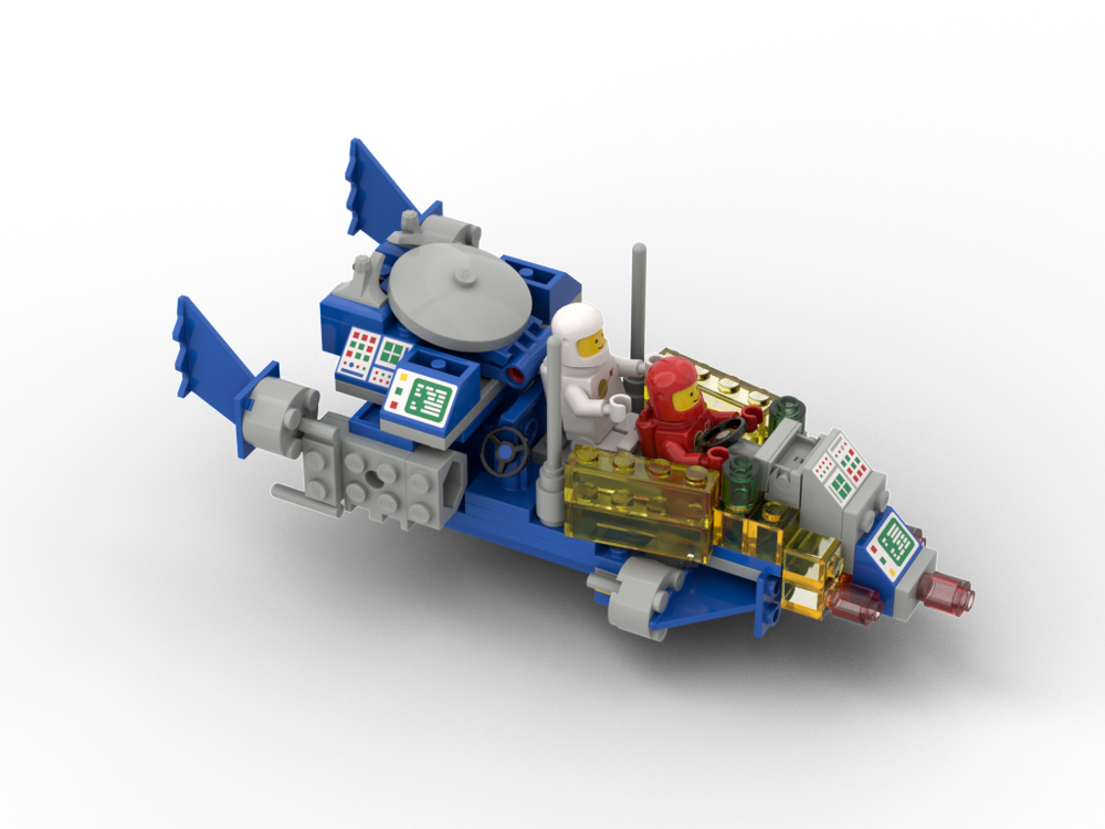 LEGO MOC 483 Alpha-1 Landspeeder by plastic.ati | Rebrickable - Build ...