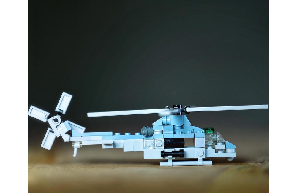 LEGO MOC UH-1Y Venom USMC Huey Micro Helicopter by David.DStone ...